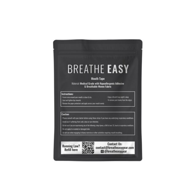 Breathe Easy | Nasal Strips | Nasal Dilator | Mouth Tape